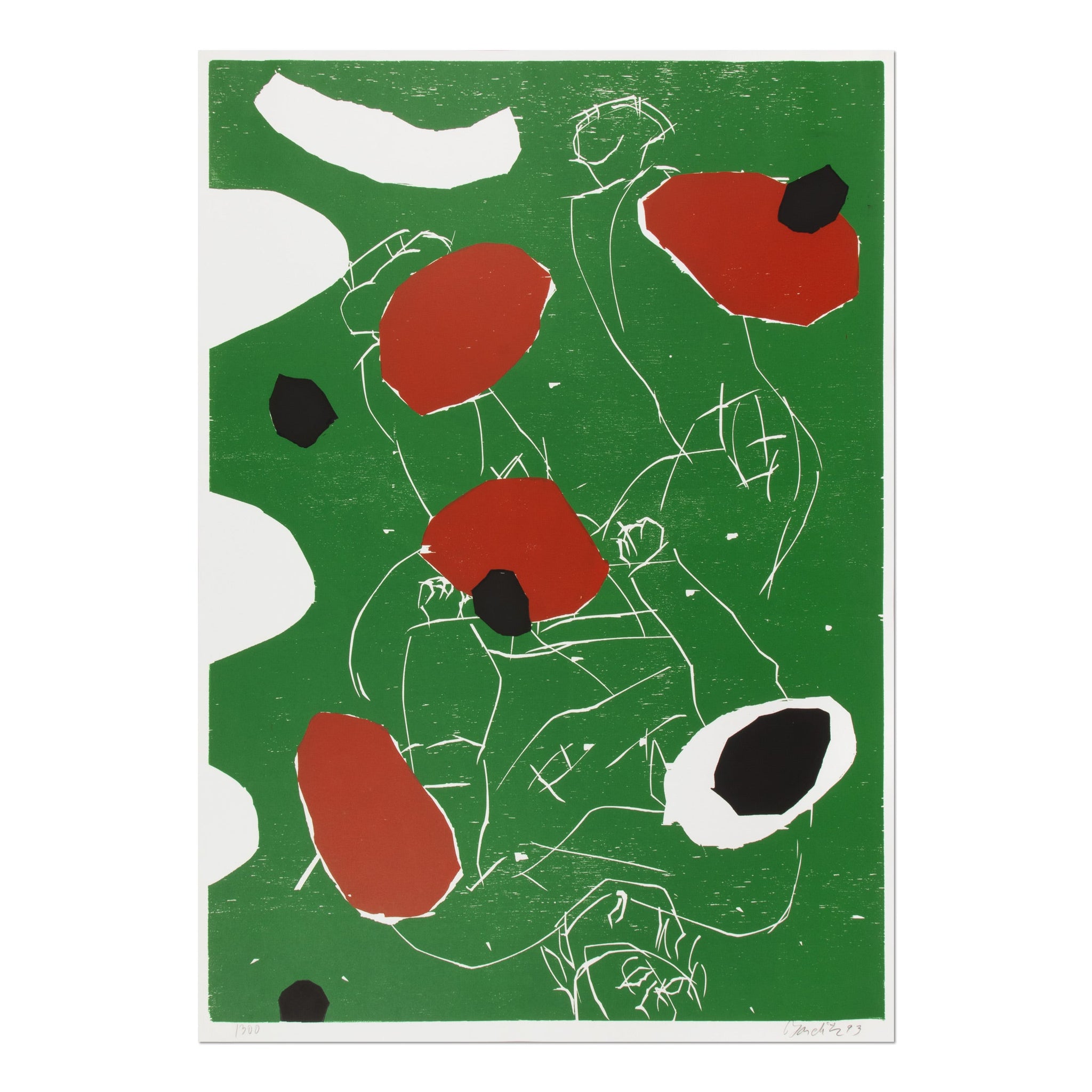 Georg Baselitz – Puck | Signed Woodcut